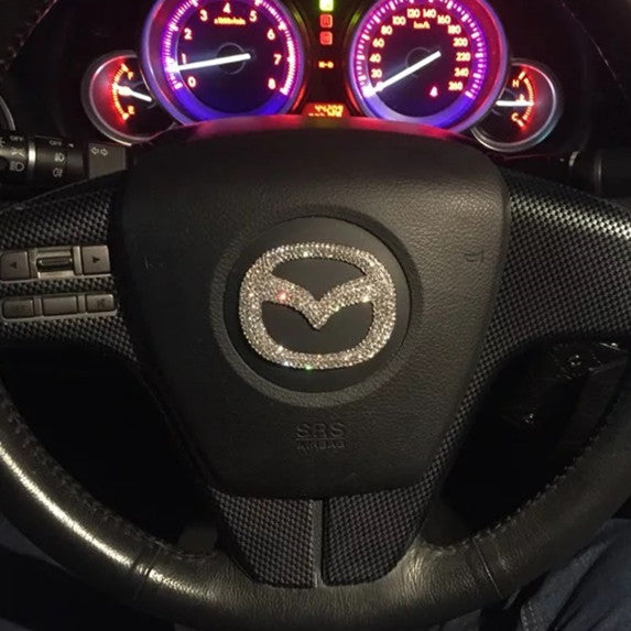 steering wheel logo