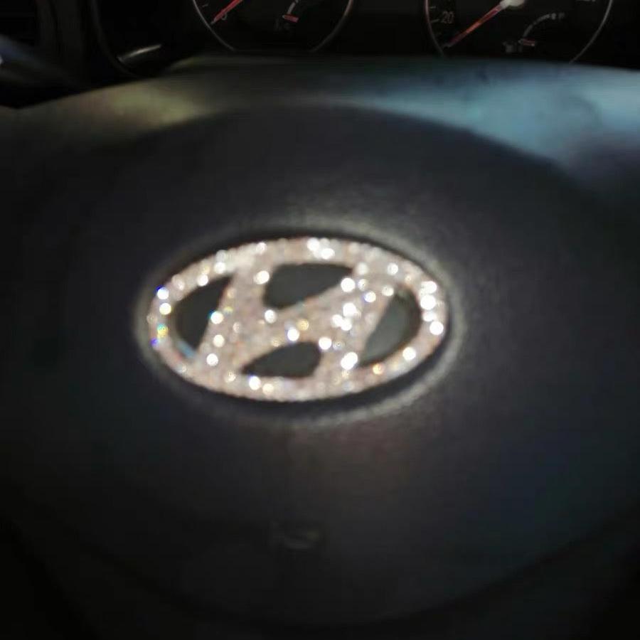 Sparkling Style: Custom Bling Decals for Every Hyundai Emblem