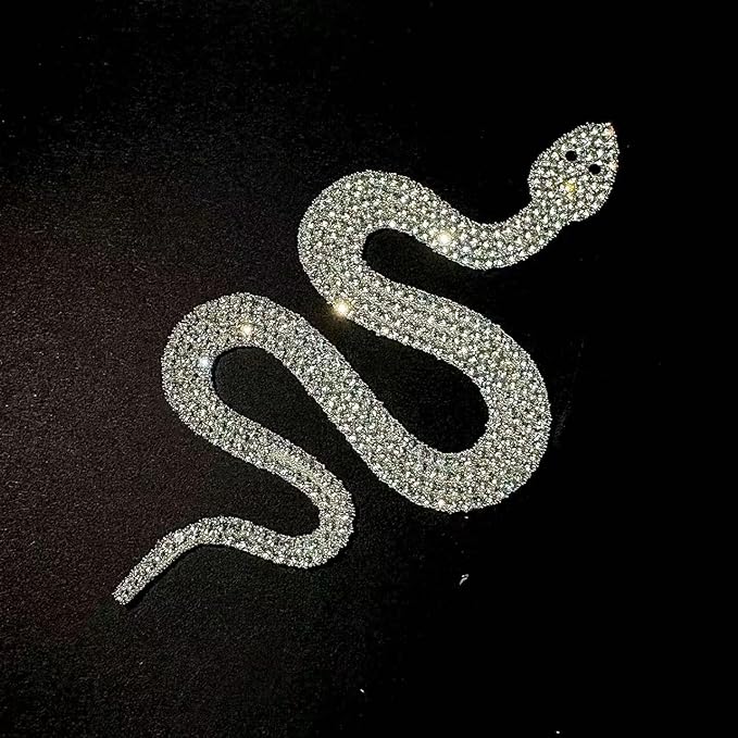 Bling Snake Rhinestones Decal