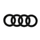 Bling One-piece easy to install AUDI Emblem - Front