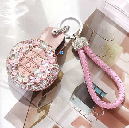 Bling Mini Cooper Key Cover with Rhinestones