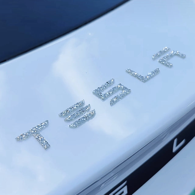 Bling Tesla Decal - Front or Rear Trunk