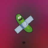 Funny Car Decal Pickle Rick reflective sticker