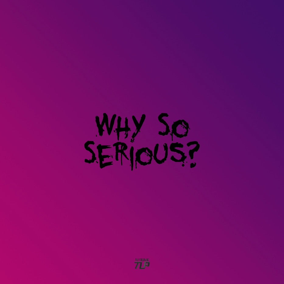 Funny Car Decal Why So Serious Joker Reflective sticker