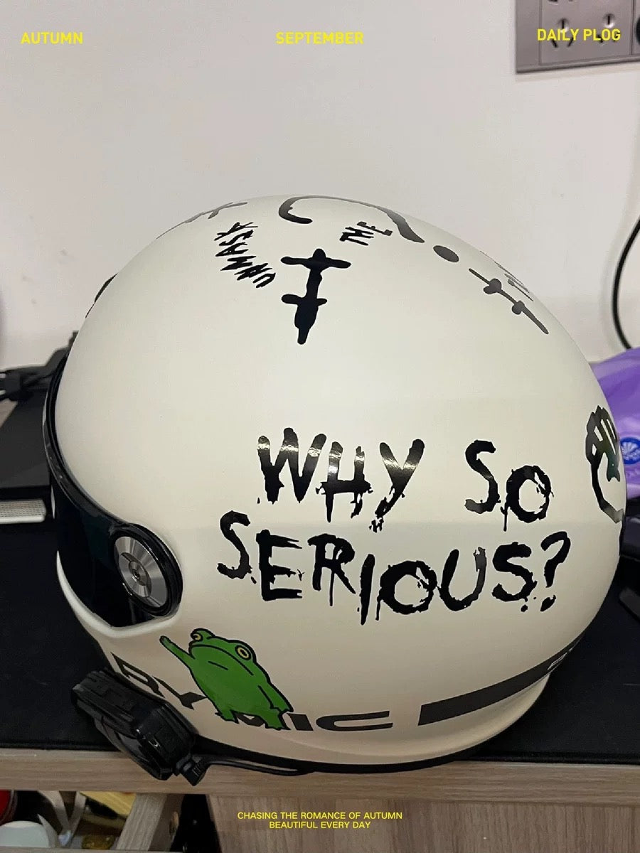 Funny Car Decal Why So Serious Joker Reflective sticker