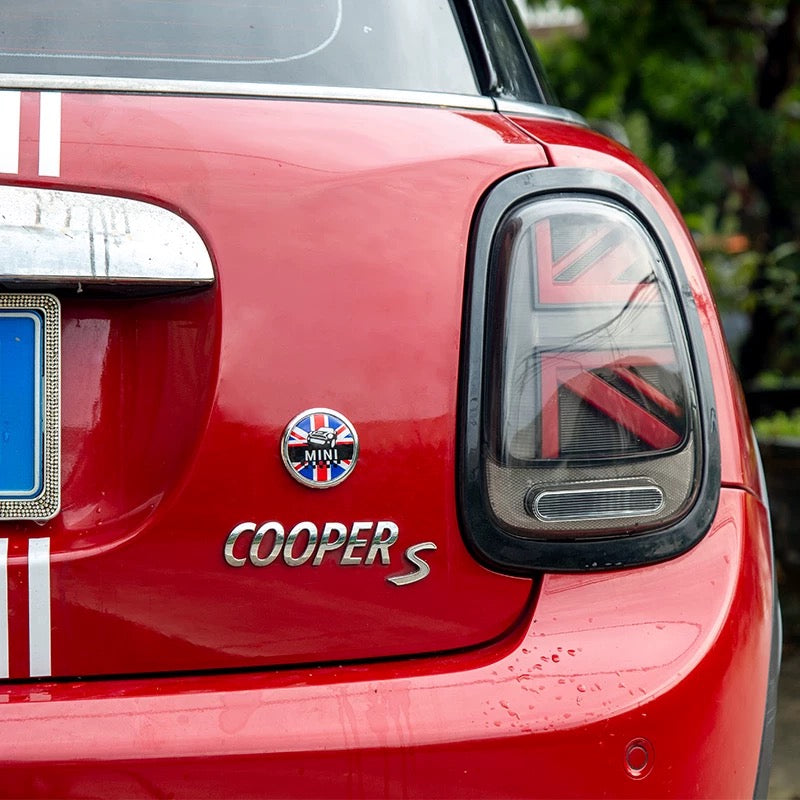 Mini Cooper Metal Decorating 6cm Emblem Chrom Sticker Badge (89 Design