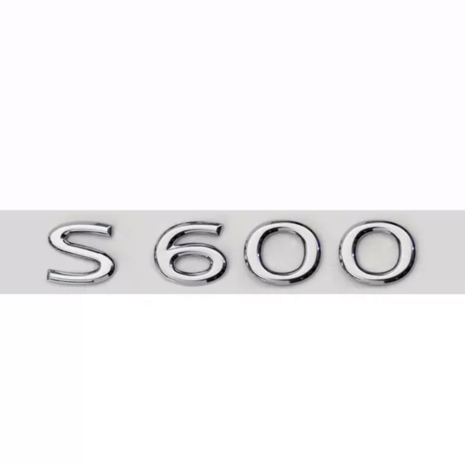 MAYBACH Metal Chrome Emblem Front Rear Side Badge S600 GLS600 AMG Deca ...