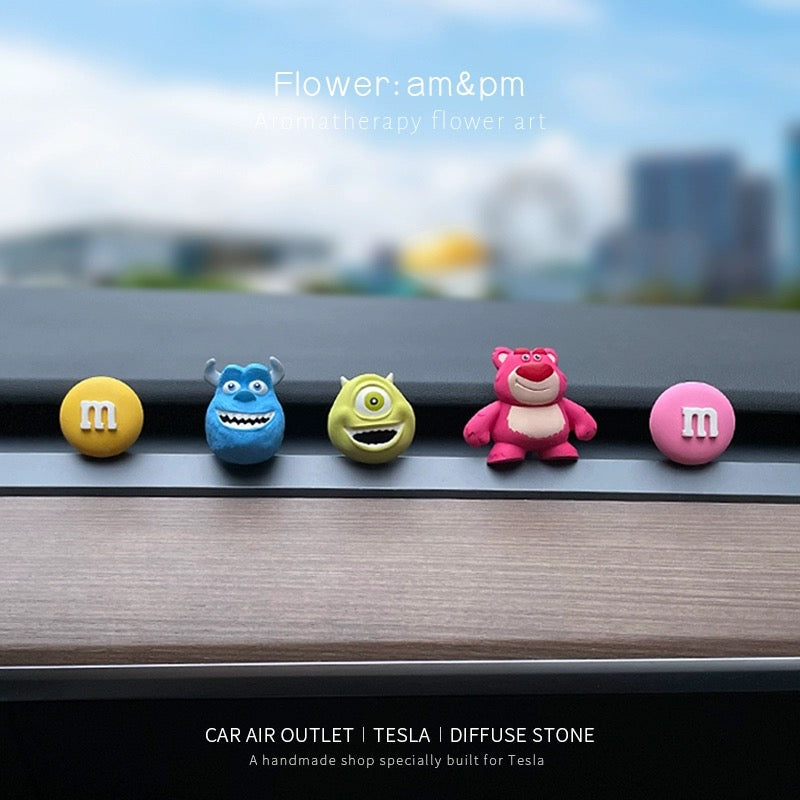 Pack of 4 Tesla Model S 3 X Y Air vent Clip Air Freshener Adapter – Carsoda