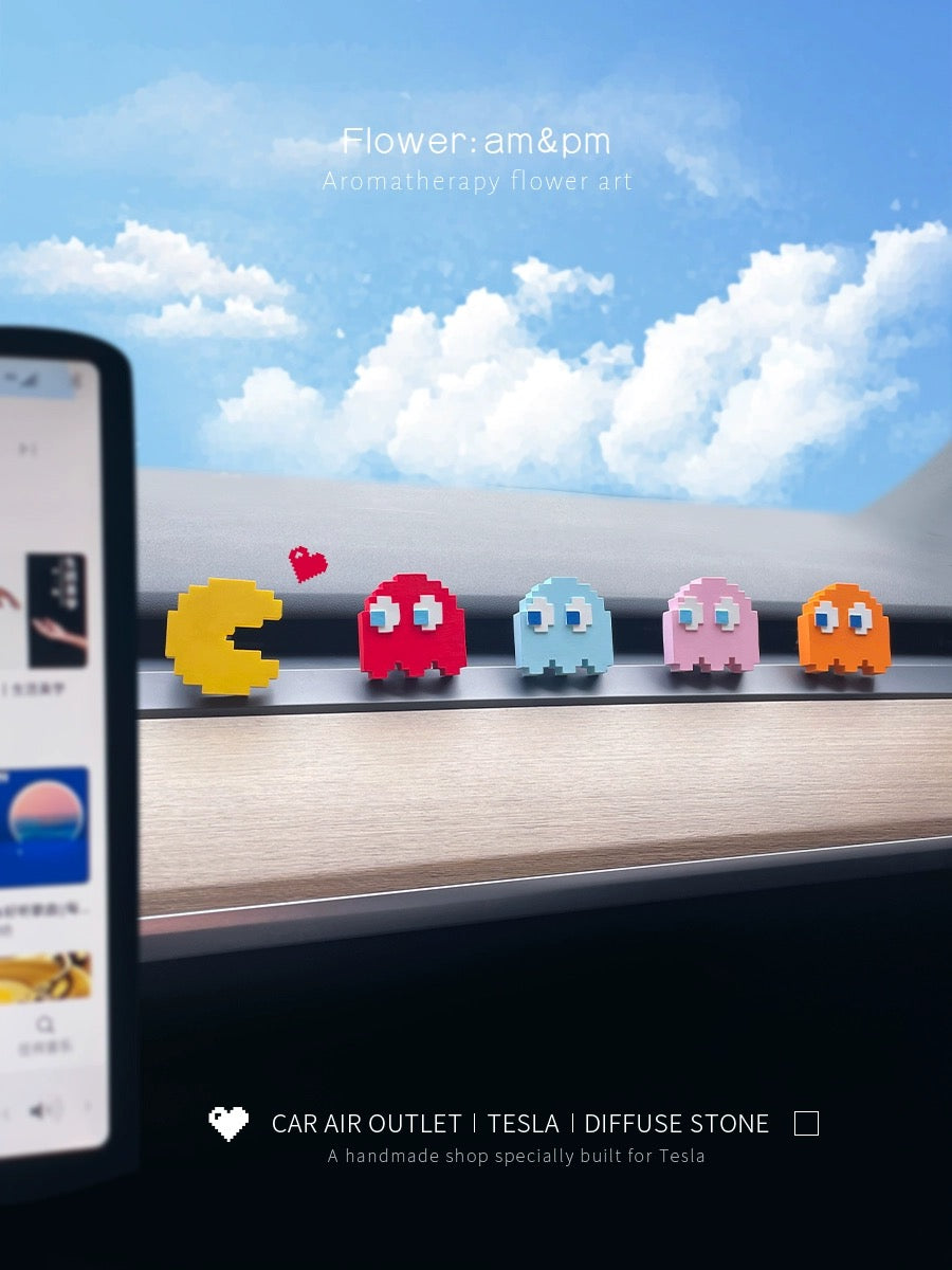 Pack of 4 Tesla Model S 3 X Y Air vent Clip Air Freshener Adapter