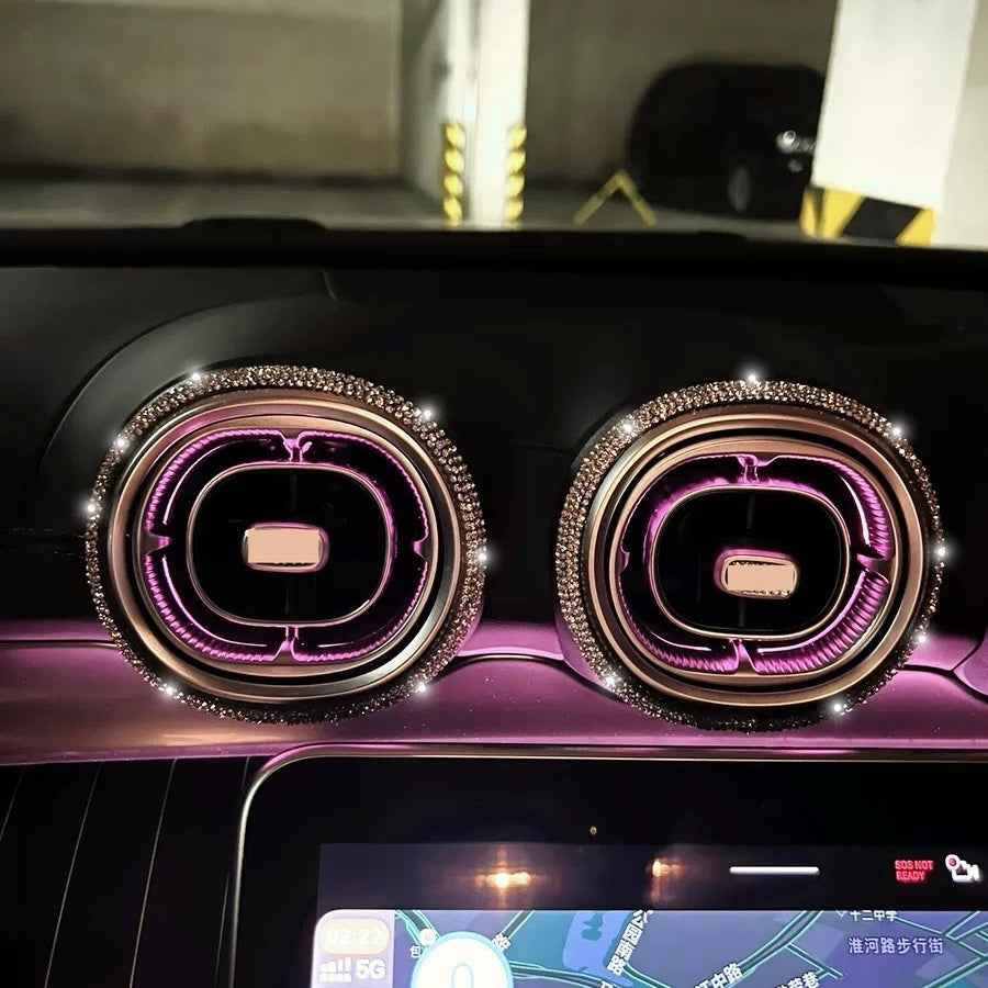 Mercedes Benz Bling Decal for AC Vent