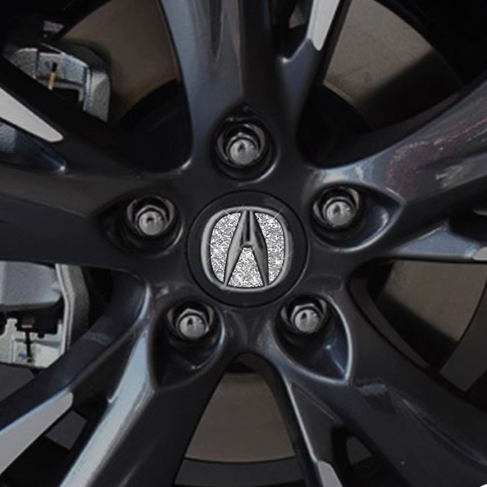 Bling Acura Emblem Decal