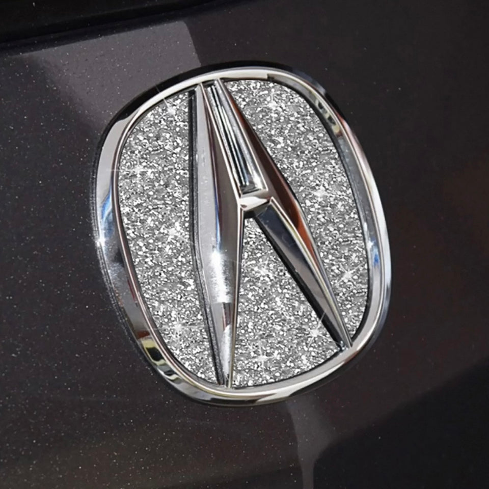 Bling Acura Emblem Decal