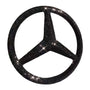 Black Bling Mercedes Rhinestone Front Emblem One-Piece Decal