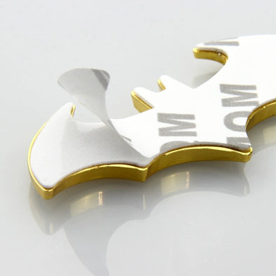 3D Chrome Metal Bat Car Decal Bumper Sticker – Carsoda