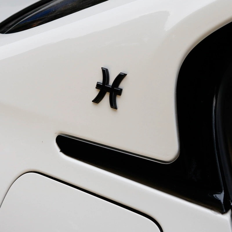 3D Zodiac Sign Chrome Metal Horoscope & Astrology Car Motorcycle Bicyc ...