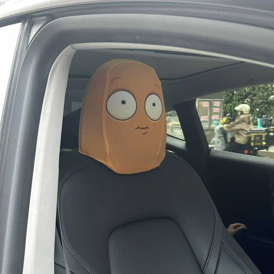 Funny Meme Car Seat Headrest Costume Covers