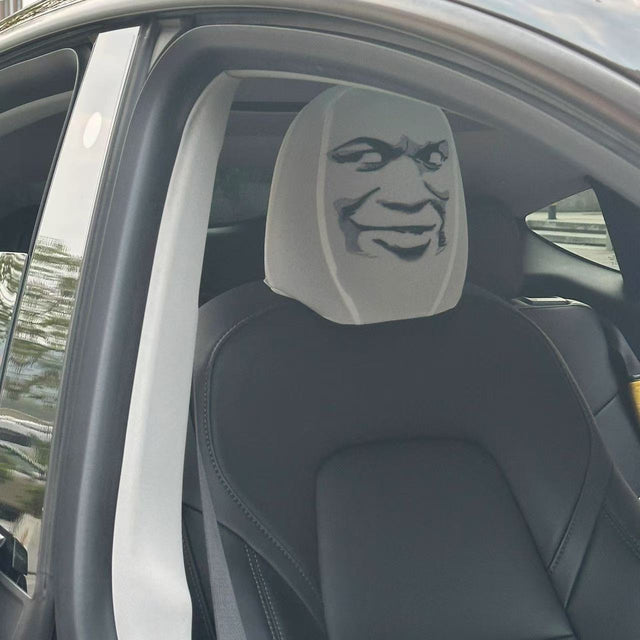 Funny Meme Car Seat Headrest Costume Covers