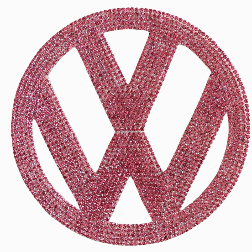 Pink Bling VW Volkswagen Decal -Front or Rear