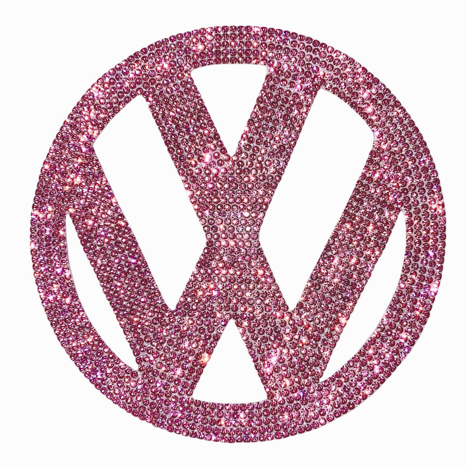 Pink Bling VW Volkswagen Decal -Front or Rear