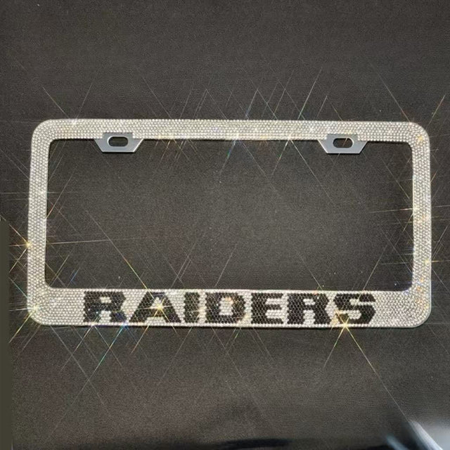 Custom Bling Rhinestone License Plate Frame