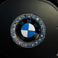 BMW Bling Steering Wheel LOGO Sticker Decal