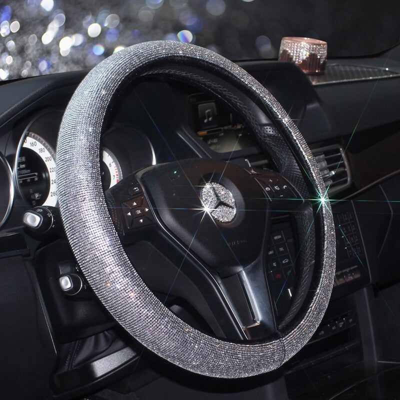 Bling Bedazzled Steering Wheel Cover with Rhinestones