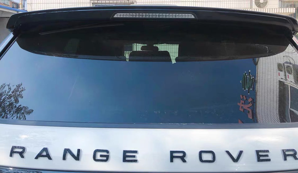 Black Bling Range Rover Decal - Front or Rear