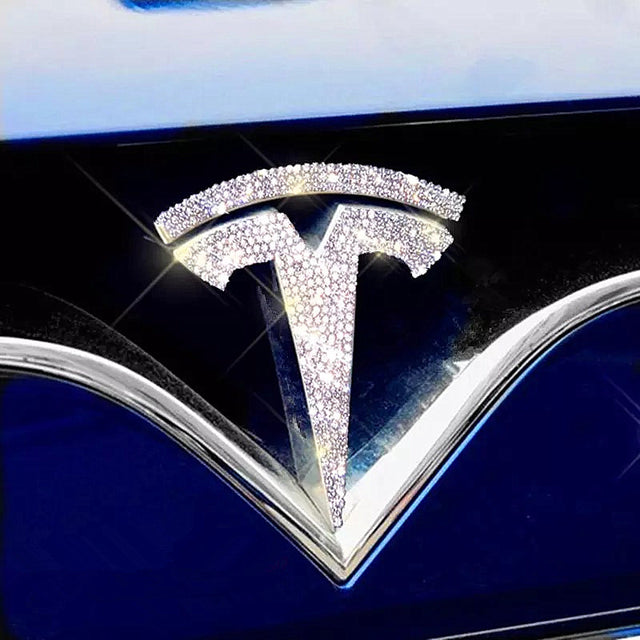 Bling Tesla Decal - Front or Rear Trunk