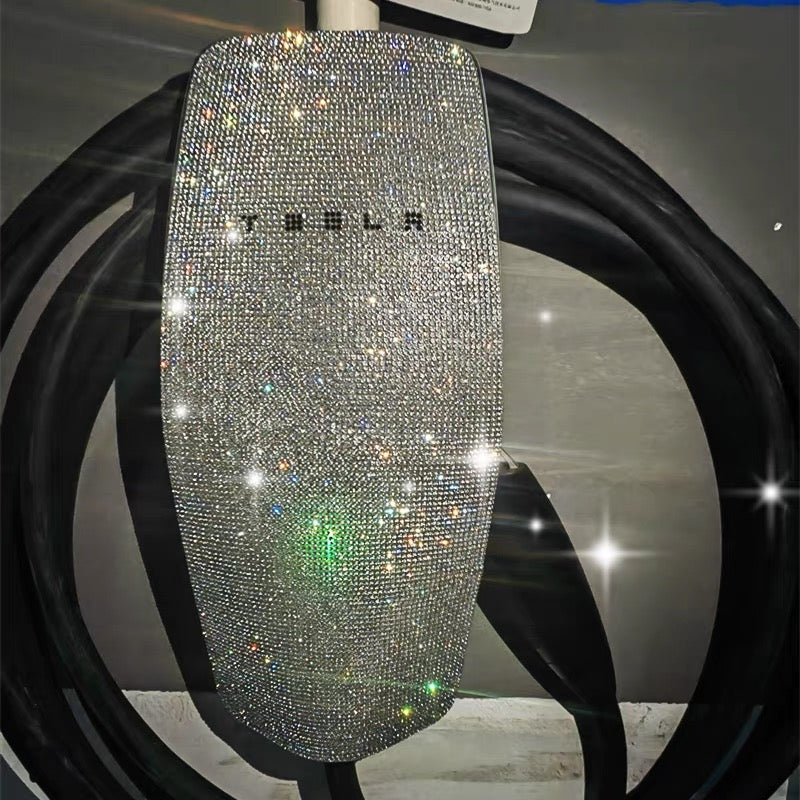 Bling Tesla Wall Charger Decal