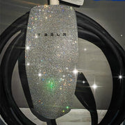 Bling Tesla Wall Charger Decal
