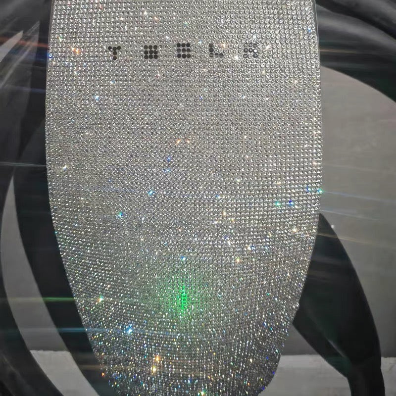 Bling Tesla Wall Charger Decal