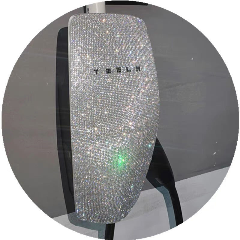 Bling Tesla Wall Charger Decal