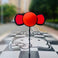Big Red or Pink Bow Car Antenna Topper Decoration - For Mini Cooper Sm