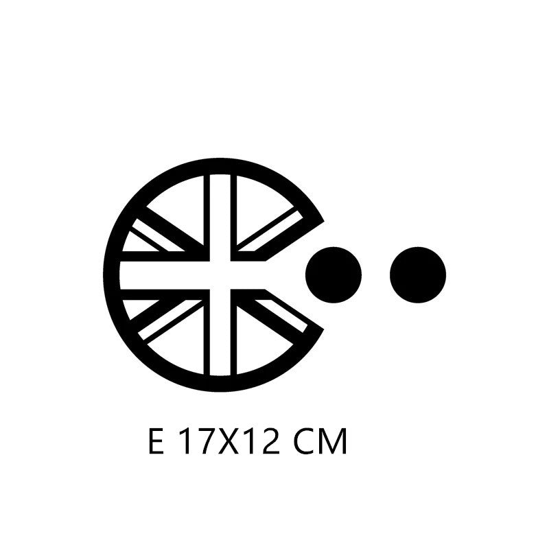 Cute Mini Cooper Customized Decal Stickers