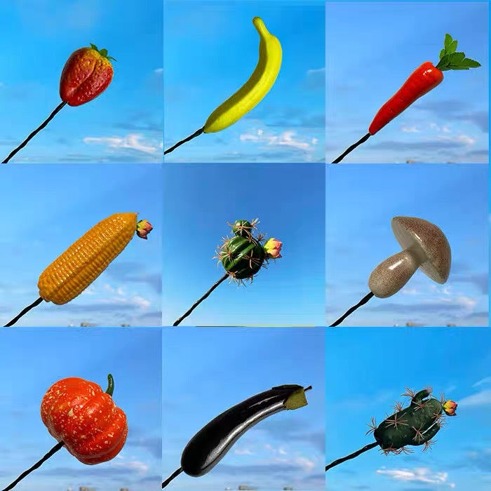 Funny Fruit Car Antenna Topper Decoration