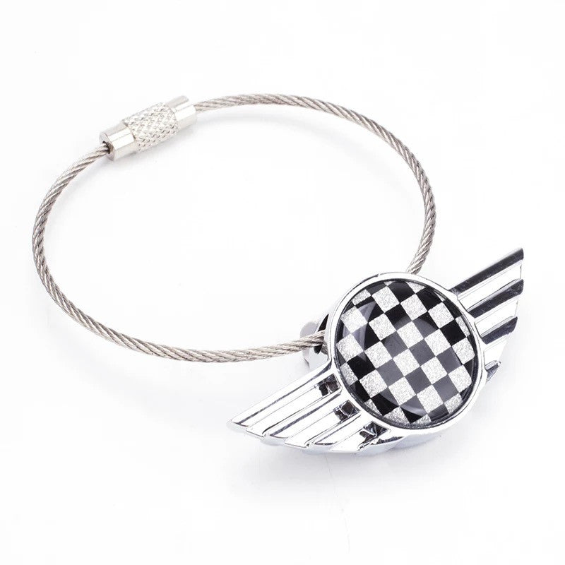 Mini Cooper Key Chain Keychain Key Ring Holder