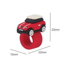 Mini Cooper Center Console AC Control Buttons Ring Decorations - Mini