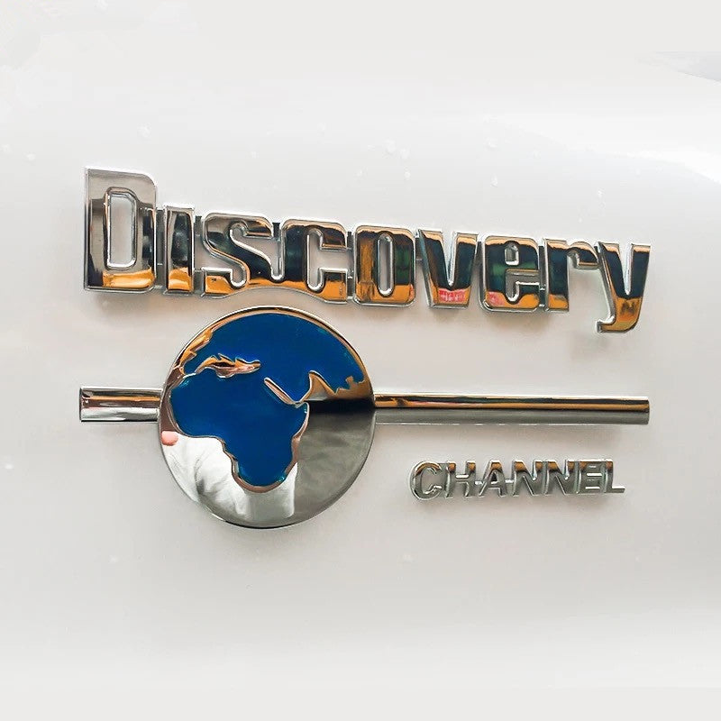 3D Chrome Metal Discovery Decal Sticker – Carsoda