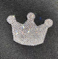Crown Bling Emblem Sticker- Sparkling Decal