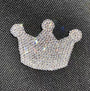 Crown Bling Emblem Sticker- Sparkling Decal