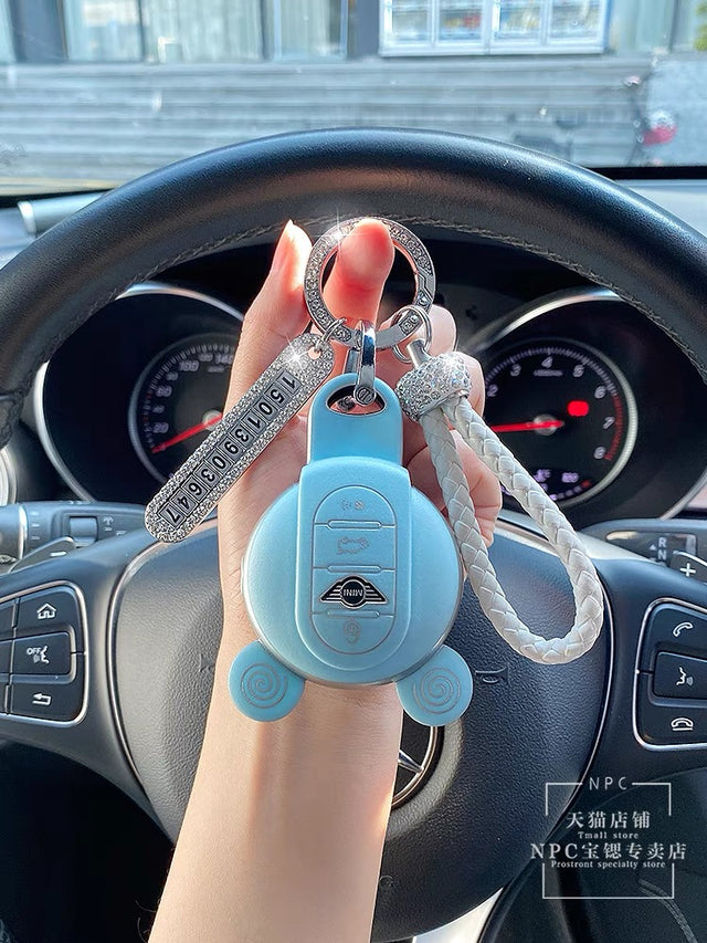 Mini Cooper Mickey Shaped Key Fob