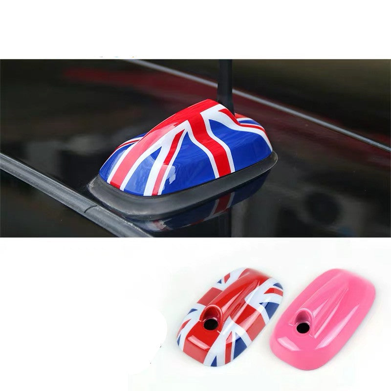 Mini Cooper F55 F56 Antenna Pedestal -Union Jack Checkers Pink etc ...