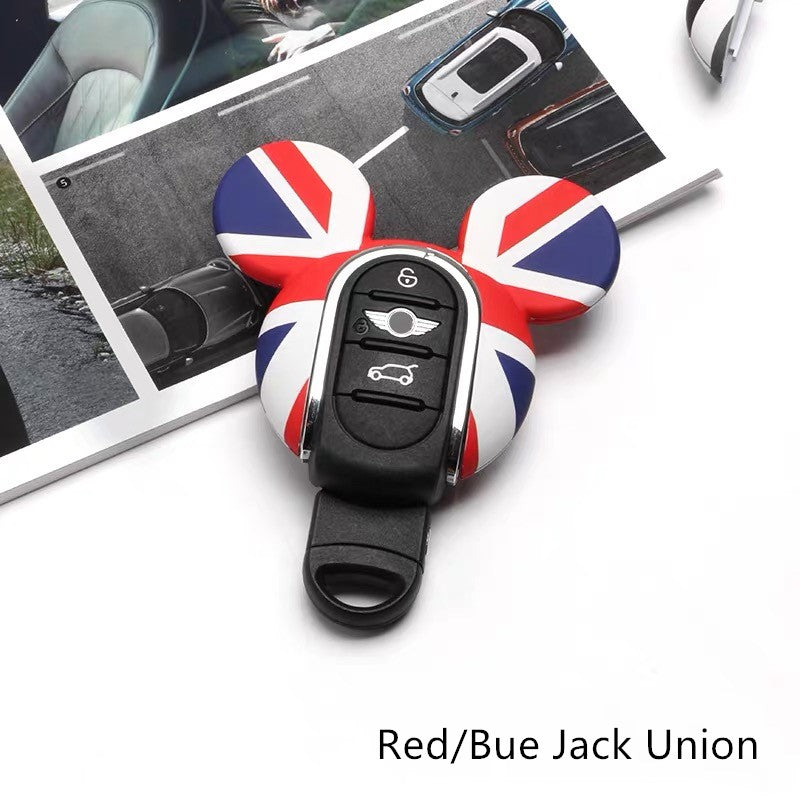 Mini Cooper Mickey Minnie Mouse Inspired Key Fob Cover Case Protector ...