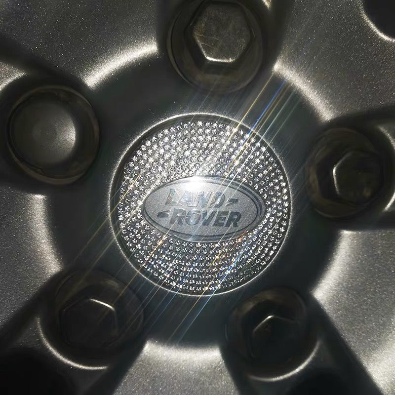Bling Range Rover/Land Rover/Discovery LOGO Stickers for Tire wheel Ce ...