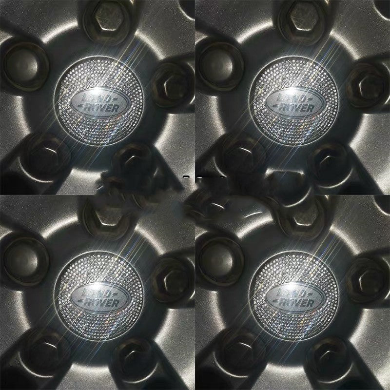 Bling Range Rover/Land Rover/Discovery LOGO Stickers for Tire wheel Ce ...