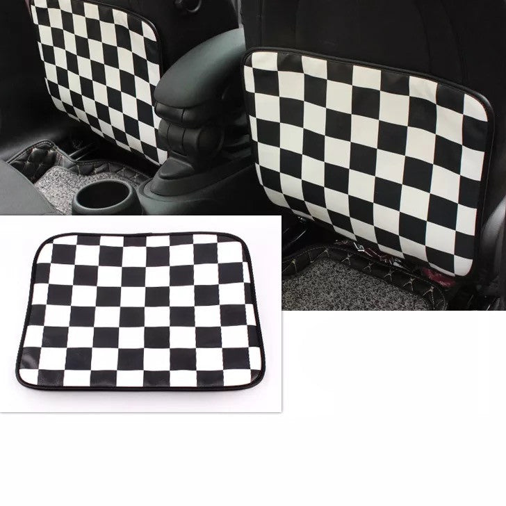 Car Seat Back Anti-kick Mat for Mini cooper