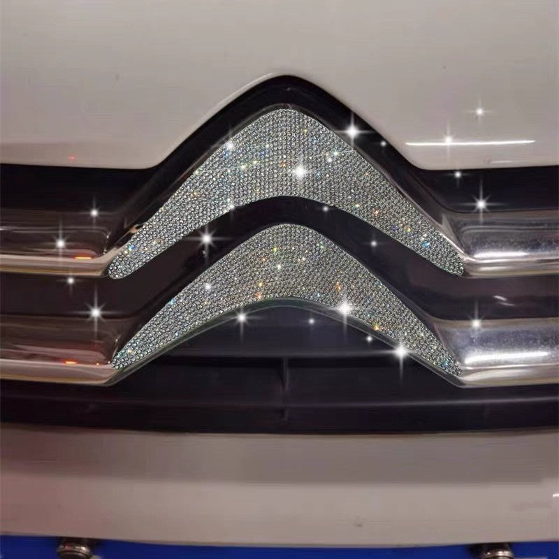 Citroen Bling Rhinestone Sticker Decal