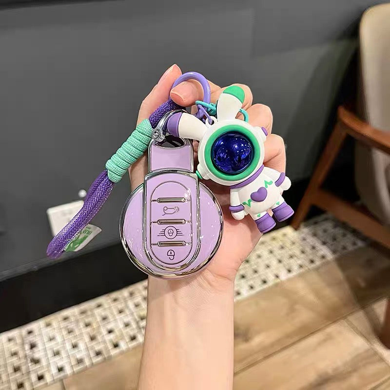 Mini Cooper Cute Key Fob Cover Case Protector