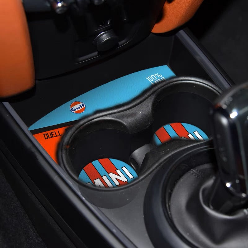 Unique Designed Cup Coasters for Mini Cooper