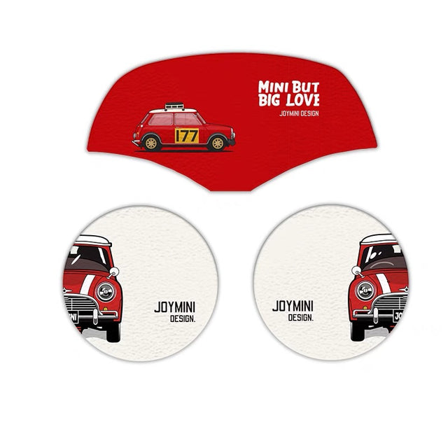 Unique Designed Cup Coasters for Mini Cooper